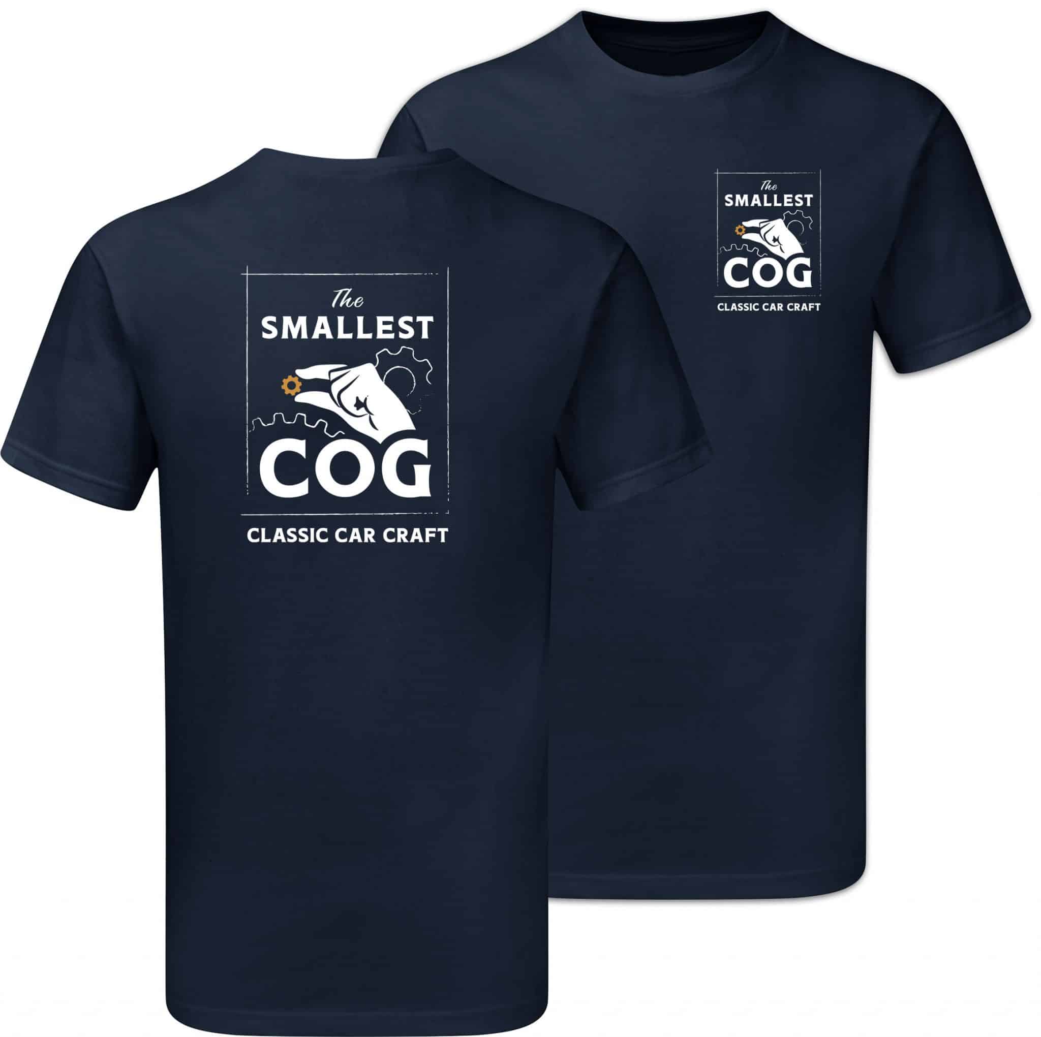 Smallest Cog T-shirts - Retro Classic Clothing