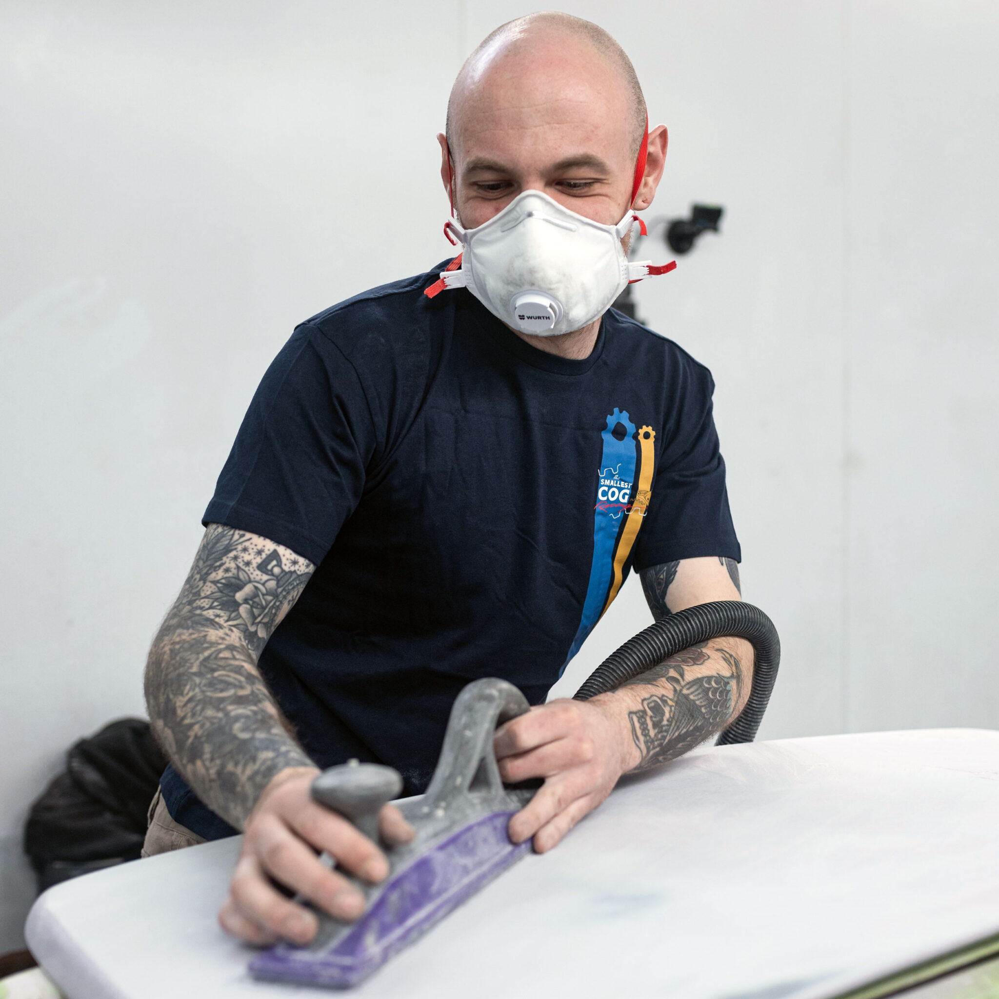 Richard Hammond's Smallest Cog Racing Cog Stripes T-shirt