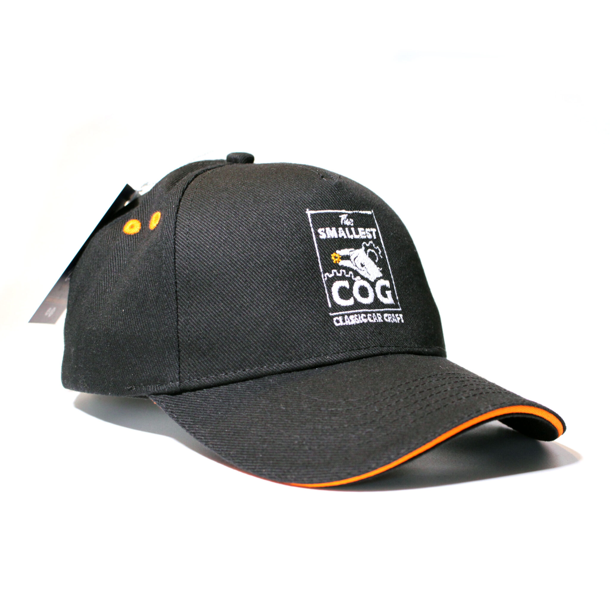 Richard Hammond’s - The Smallest Cog Cap – Black/Orange