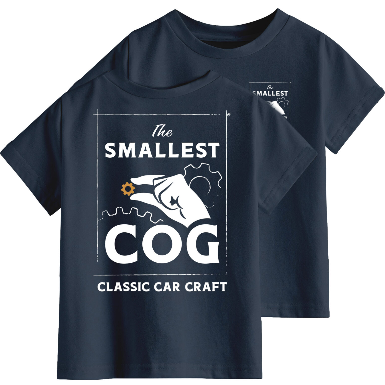 Smallest Cog T-shirts - Retro Classic Clothing